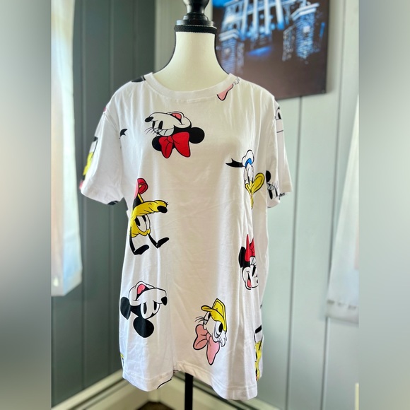 Disney | Tops | Disney Mickey And Friends Aop Tshirt | Poshmark